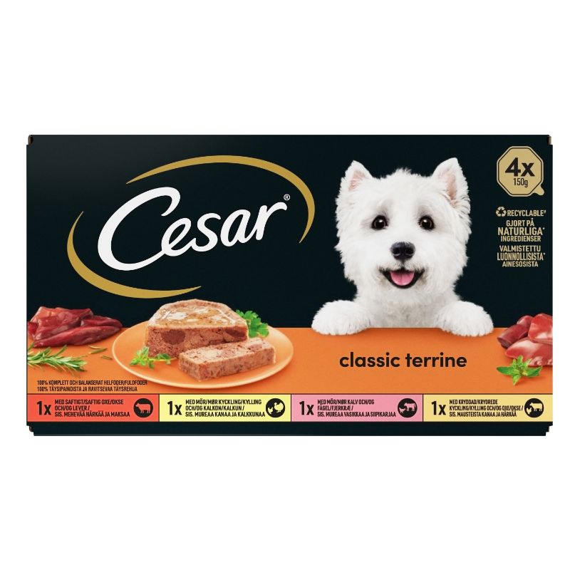 CESAR 4-PACK CLASSIC MUREKE - Keskisen Kauppa
