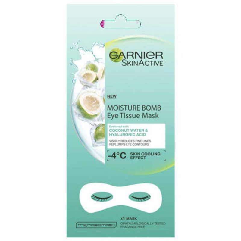 SKINACTIVE MOISTURE BOMB EYE TISSUE MASK - Keskisen Kauppa