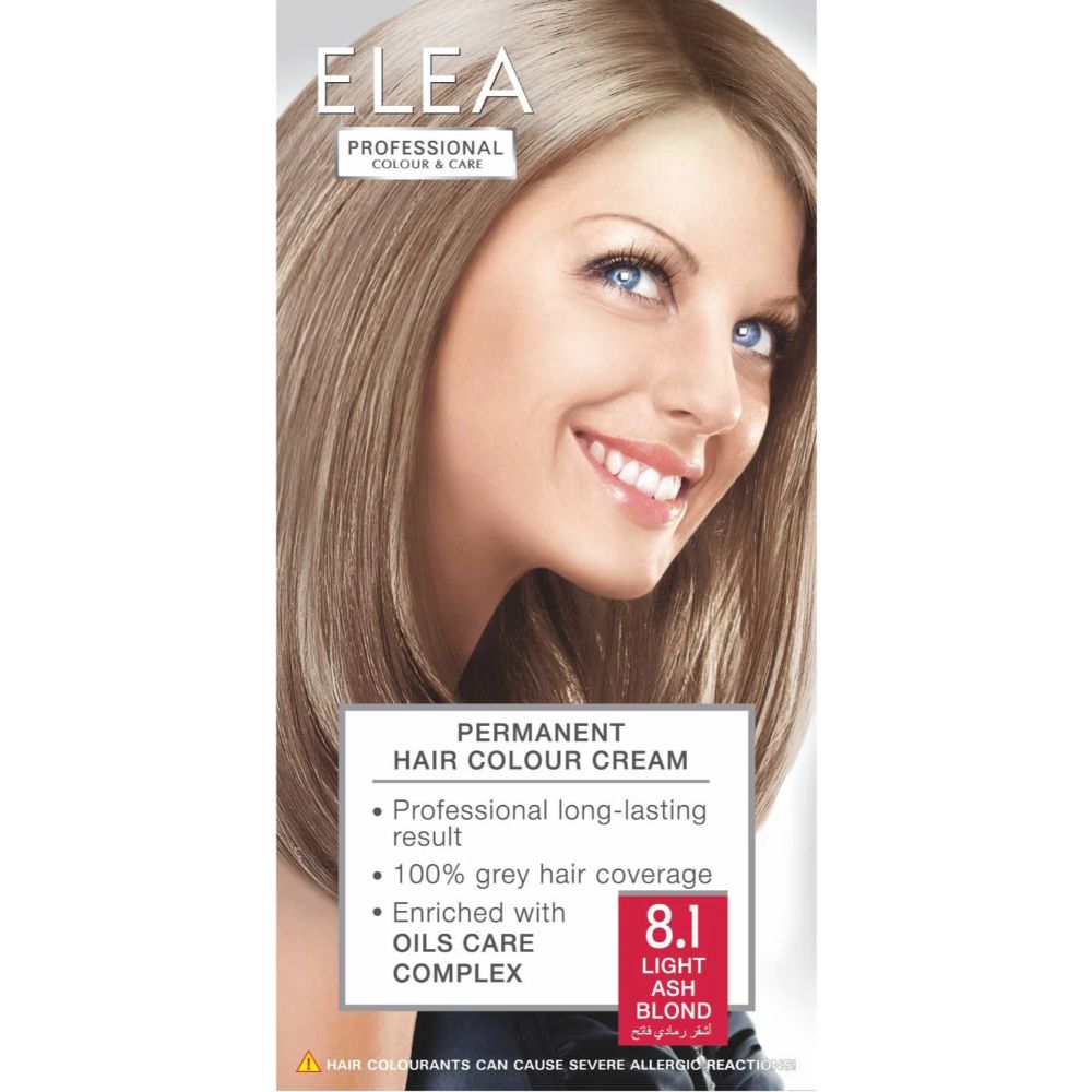 ELEA 8.1 LIGHT ASH BLOND HIUSVÄRI - Keskisen Kauppa