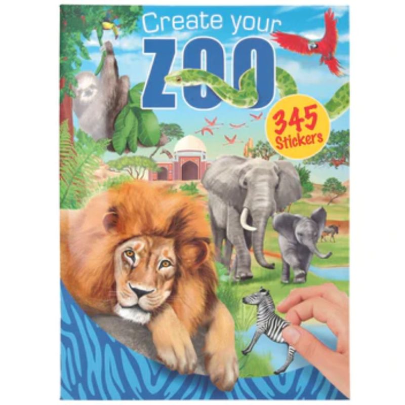 CREATE YOUR ZOO TARRAKIRJA - Keskisen Kauppa