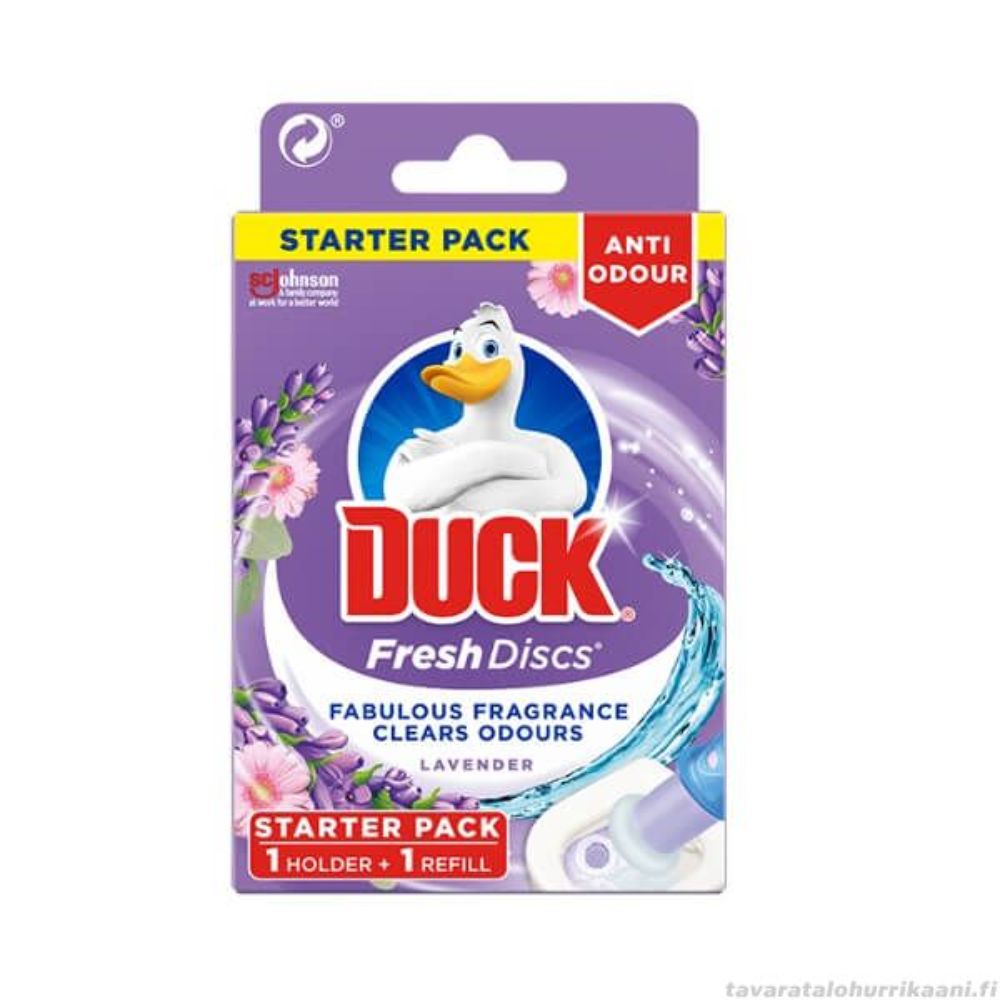 WC-DUCK FRESH DISCS 36ML LAVENDER - Keskisen Kauppa
