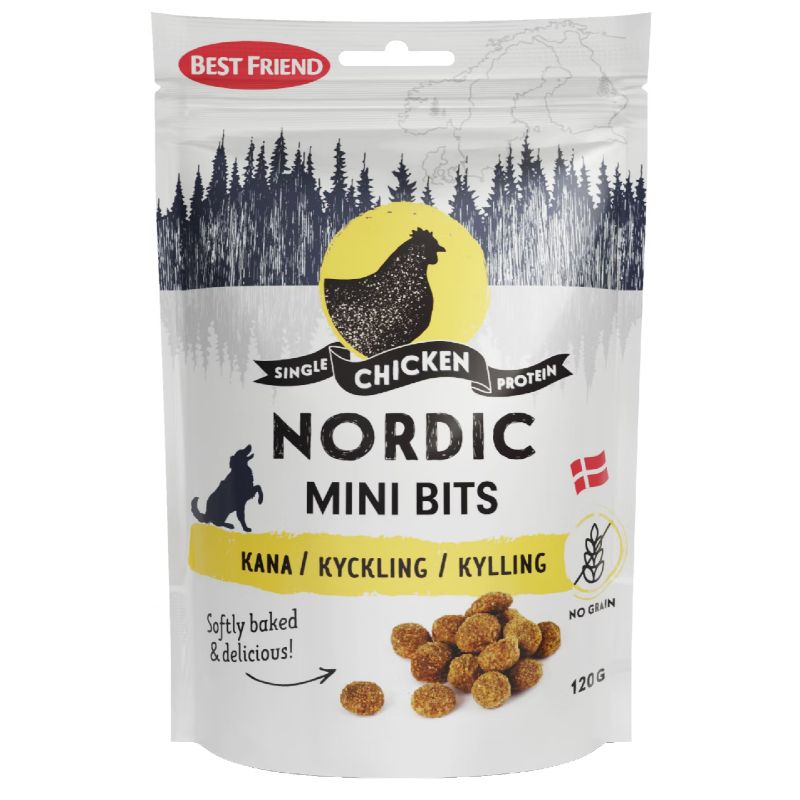 BEST FRIEND NORDIC MINI BITS KANAMAKUPALA - Keskisen Kauppa