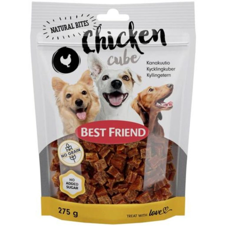 BEST FRIEND NATURAL BITES KANAKUUTIO 275G - Keskisen Kauppa