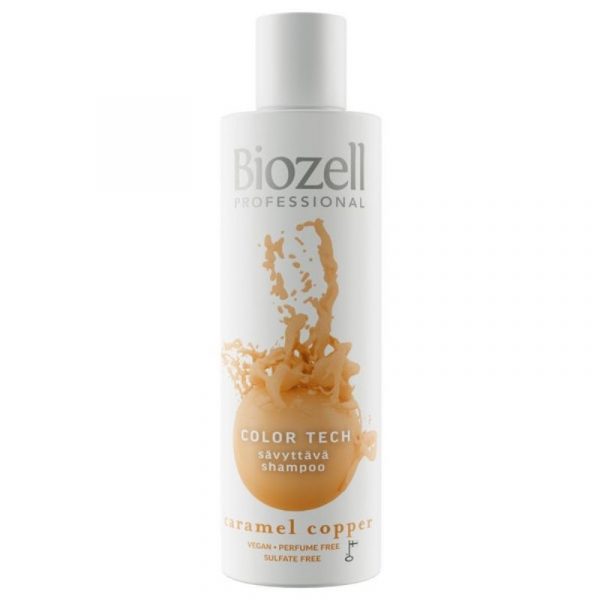 BIOZELL SÄVYTTÄVÄ SHAMPOO CARAMEL 200ML - Keskisen Kauppa