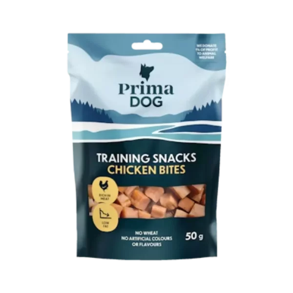 PRIMA DOG TRAINING SNACKS KANAPALA 50G - Keskisen Kauppa