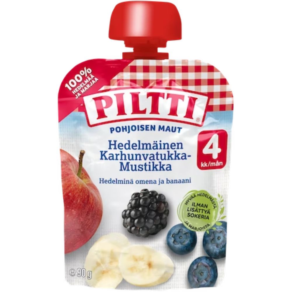 PILTTI HEDELMÄINEN KARHUNVATUKKA MUSTIKKA - Keskisen Kauppa