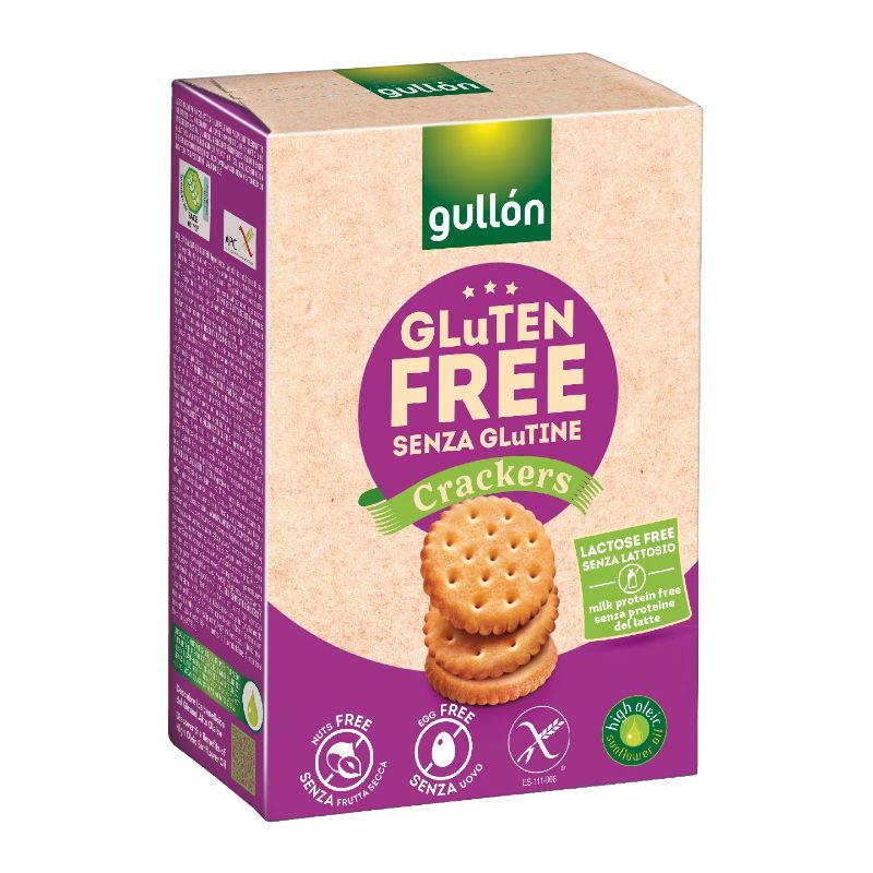 GLUTEENITON GULLON CRACKERS KEKSI 200G - Keskisen Kauppa