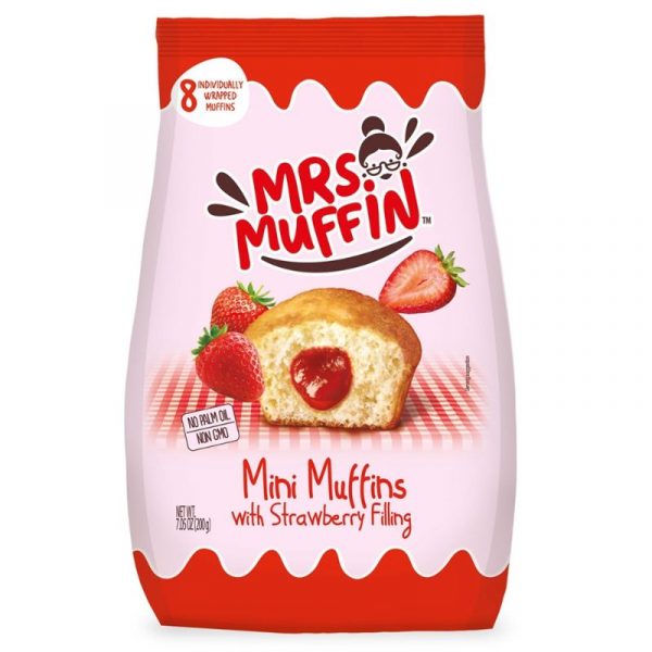 MRS MUFFIN MANSIKKA MUFFINSSI 200G - Keskisen Kauppa