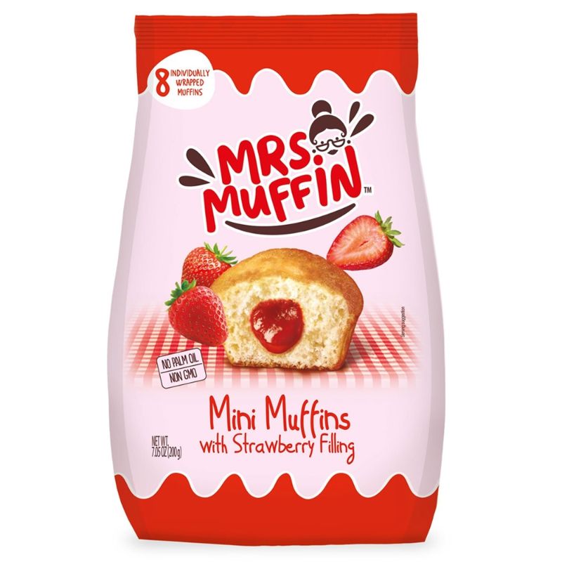 MRS MUFFIN MANSIKKA MUFFINSSI 200G - Keskisen Kauppa