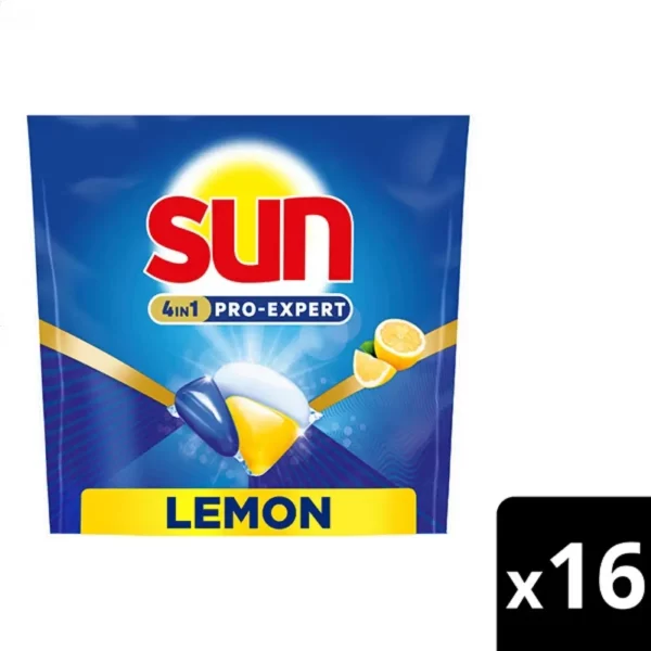 SUN ALL-IN-ONE LEMON 16KPL - Keskisen Kauppa